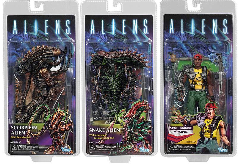 Neca Toys Aliens Series 13 Sgt Apone Snake Alien NECA Scorpion Snake