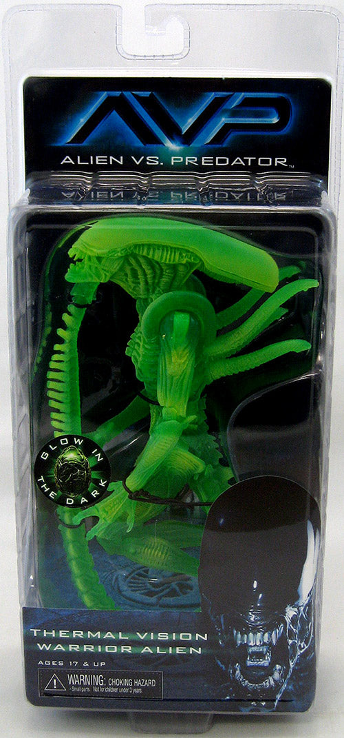 Aliens vs Predator 7 Inch Action Figure - Alien Warrior Thermal Vision ...