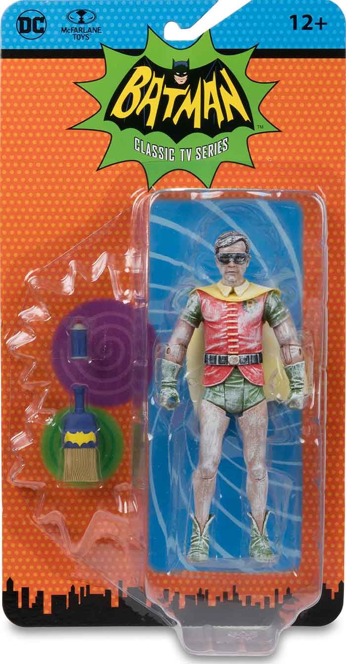 DC Retro Batman 1966 6 Inch Action Figure Wave 10 - Wax Robin ...