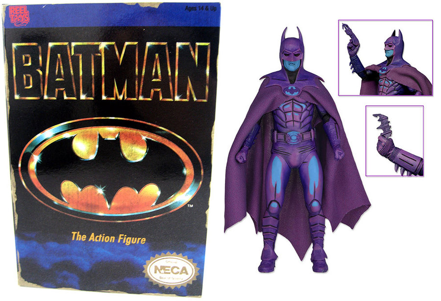 Batman 1989 Movie 7 Inch Action Figure 8-Bit Video Game Series - NES B ...