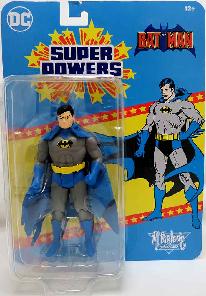 DC Super Powers 4 Inch Action Figure Wave 10 - Unmasked Batman| Cmdstore