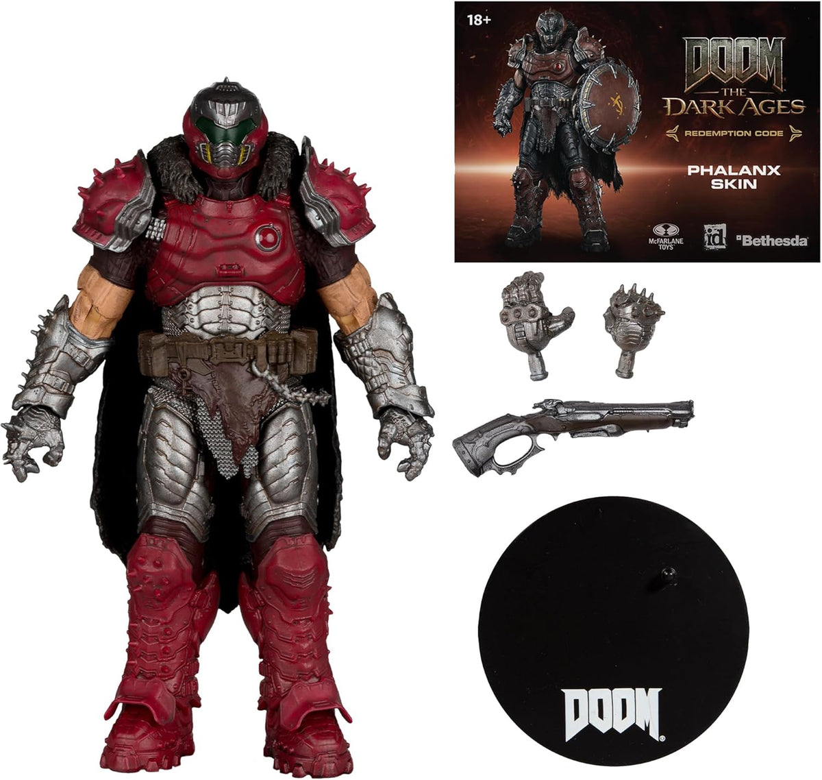 Doom The Dark Ages 6 Inch Action Figure - Doom Slayer (Phalanx Skin ...