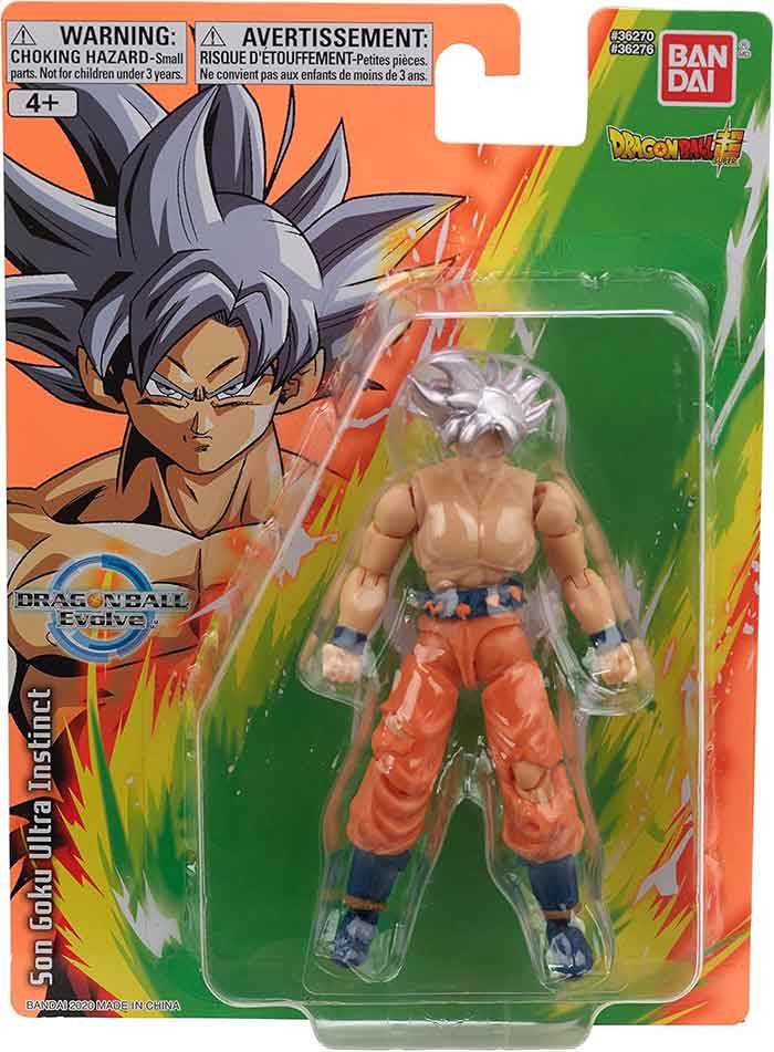 Dragonball Super 5 Inch Action Figure Evolve - Goku Ultra Instinct (Si ...