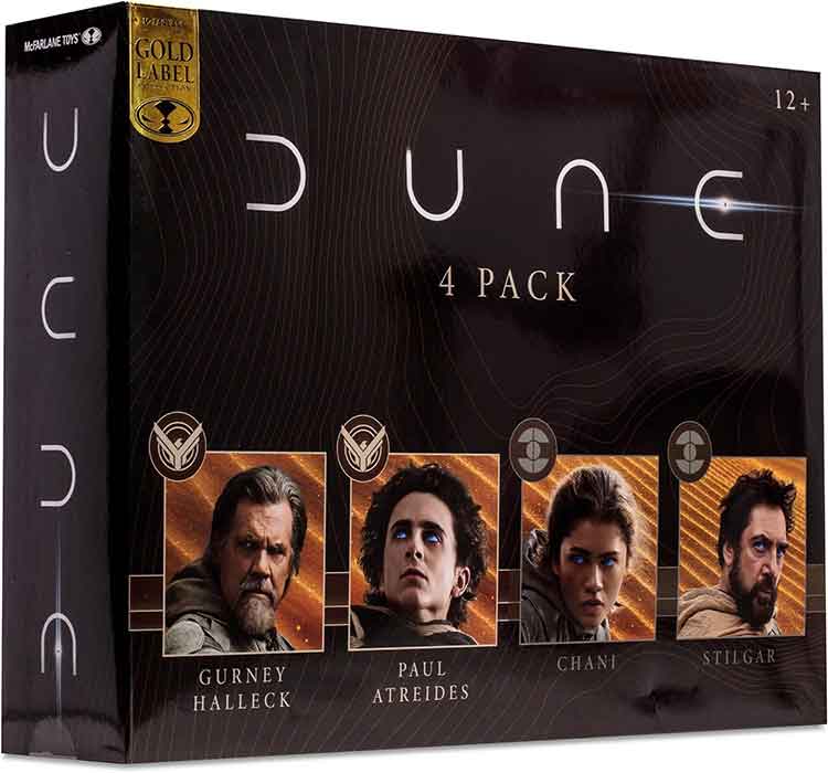 Dune Movie 2 7 Inch Action Figure Box Set Exclusive - 4-Pack (Gurney ...