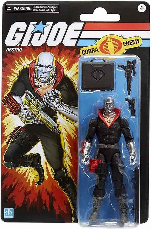 G.I. Joe Classified 6 Inch Action Figure Retro Exclusive - Destro| Cmdstore