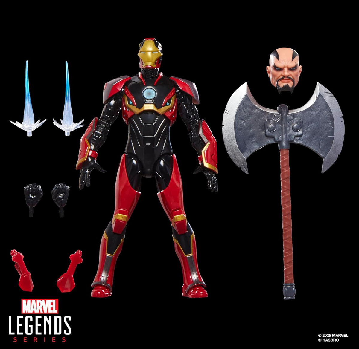Marvel Legends 6 Inch Action Figure BAF Executioner - Iron Man Mark 72 ...