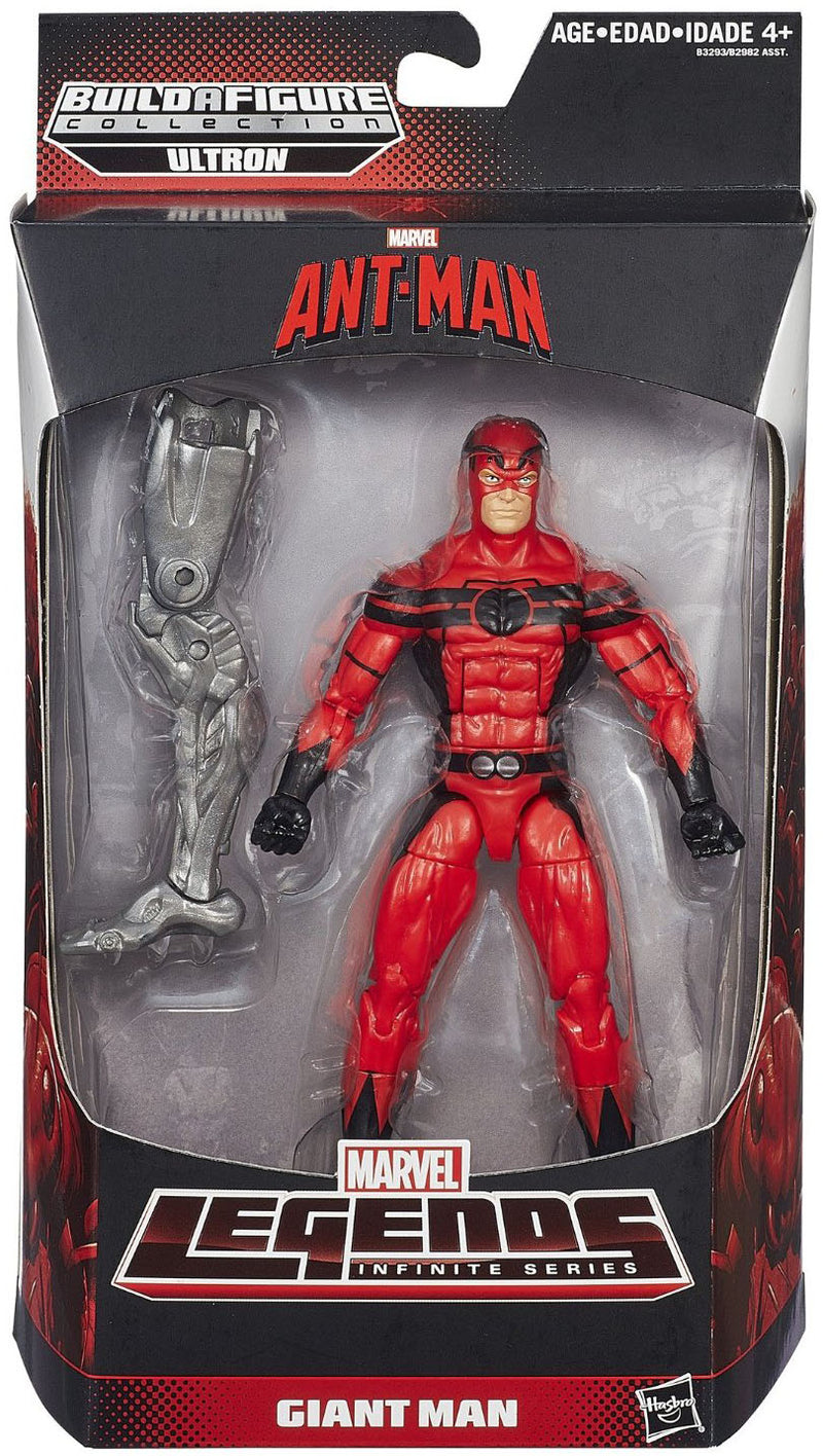Marvel Legends Ant-Man 6 Inch Action Figure Ultron Series - Giant Man ...