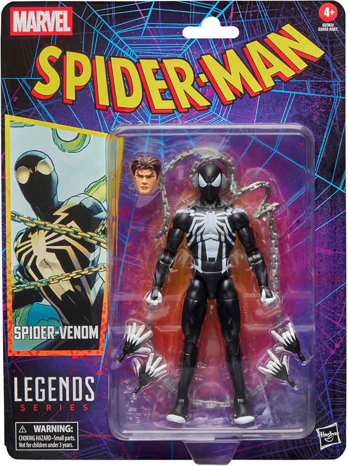 Marvel Legends Retro 6 Inch Action Figure Spider-man Wave 6 - Spider-V ...