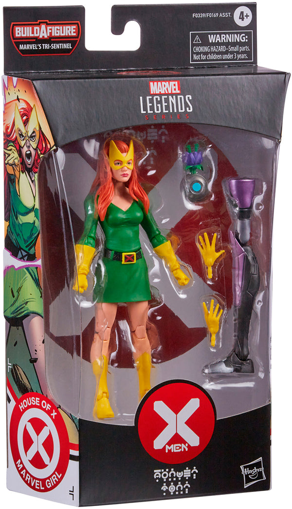 Marvel Legends X-Men 6 Inch Action Figure BAF Tri-Sentinel - Jean Grey ...