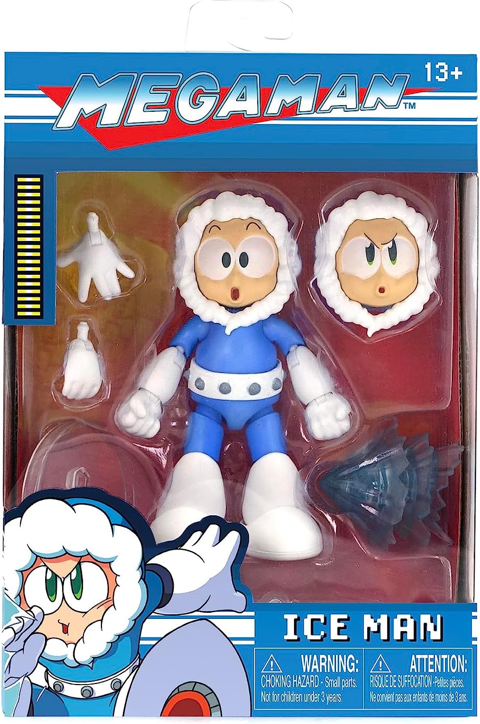 Megaman 4 Inch Action Figure 1/12 Scale Wave 1 - Ice Man | Cmdstore