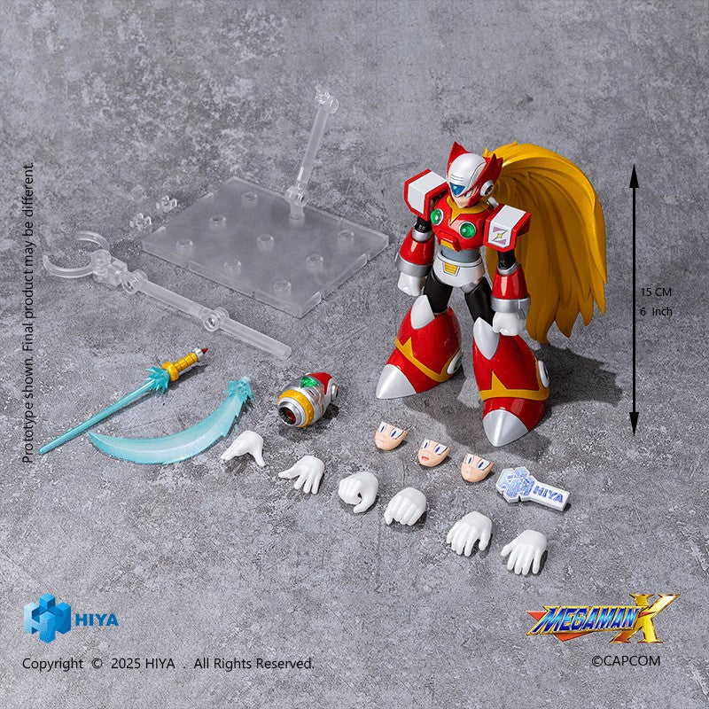 MegaMan X 6 Inch Action Figure Exquisite Basic - Zero (Pre-Order Ships ...