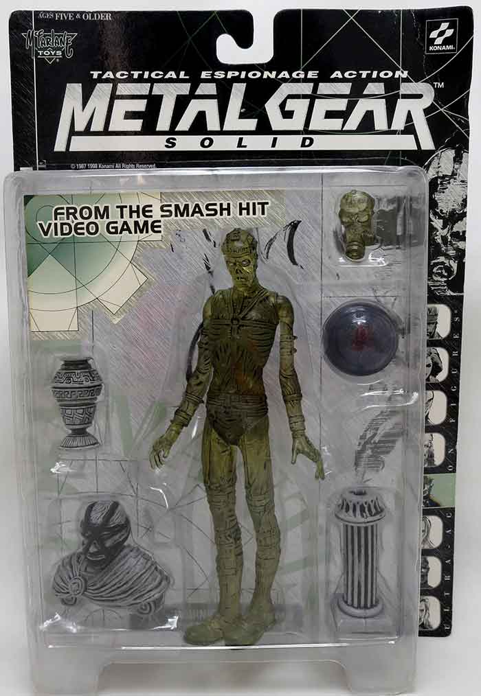 Metal Gear Solid 6 Inch Static Figure - Psyho Mantis Clear Variant (Sh ...