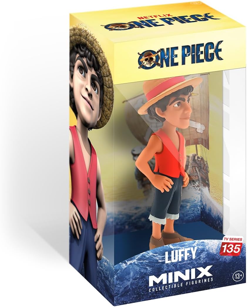 One Piece Netflix 3.75 Inch Static Figure Minix - Luffy #135| Cmdstore