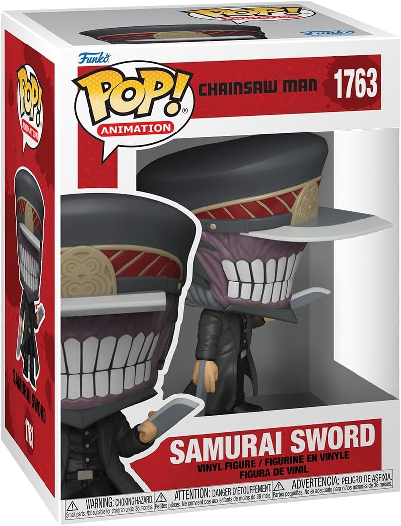 Pop Animation Chainsaw Man 3.75 Inch Action Figure - Samurai Sword #17 ...