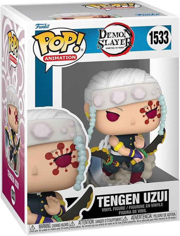Pop Animation Demon Slayer 3.75 Inch Action Figure - Tengen Uzui #1533 ...