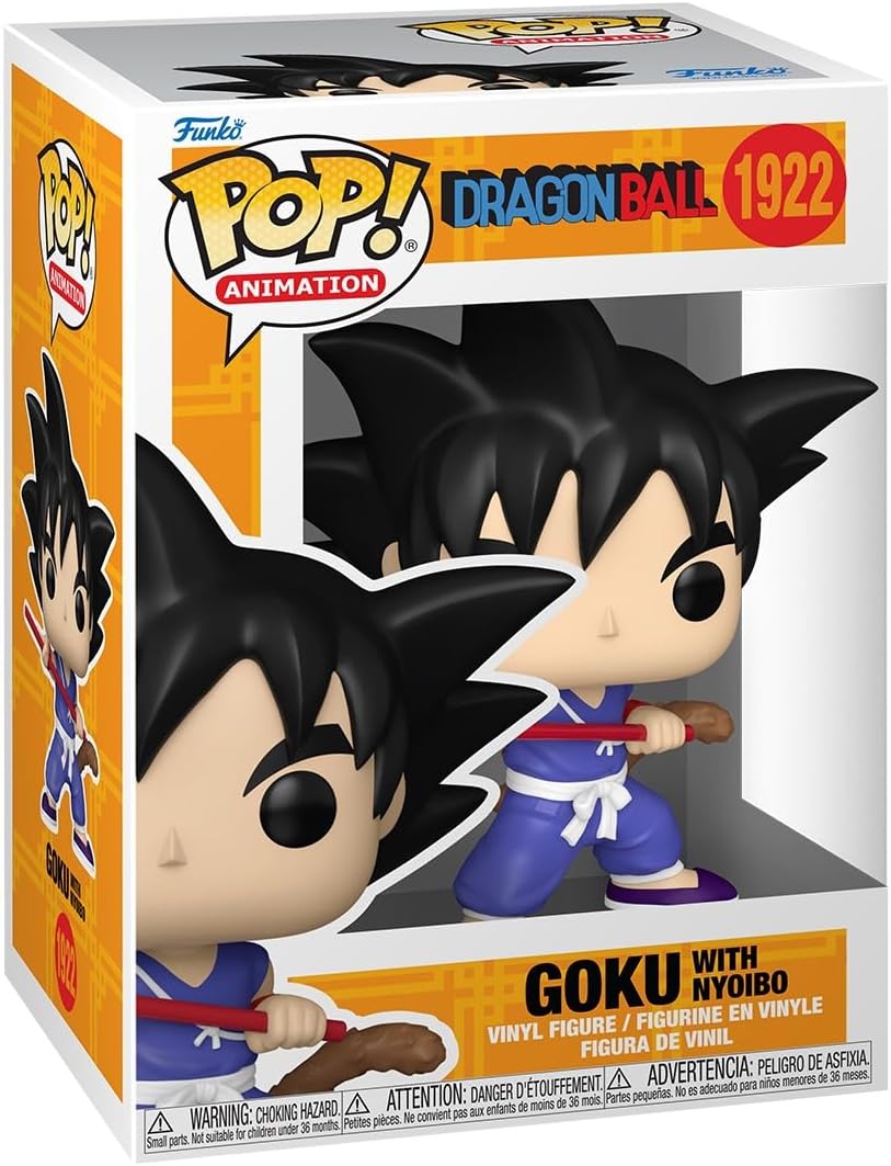 Pop Animation Dragonball 3.75 Inch Action Figure - Goku with Nyoibo #1 ...