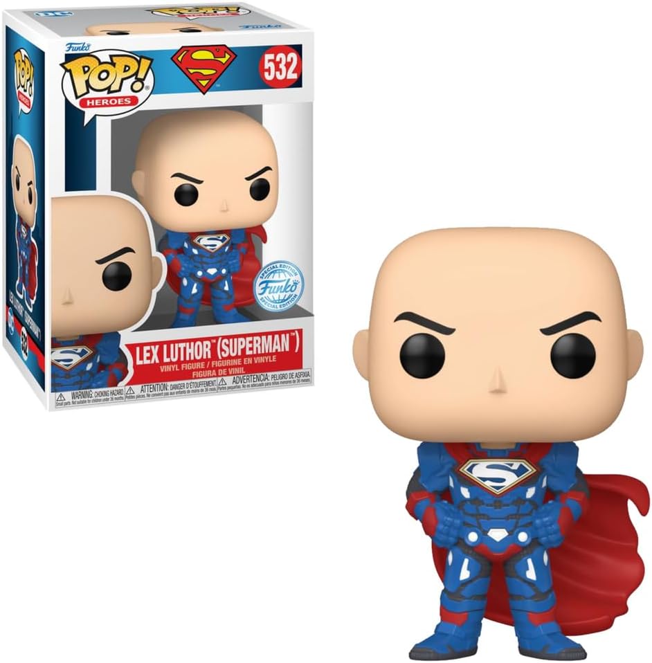 Pop DC Heroes Superman 3.75 Inch Action Figure Exclusive - Lex Luthor ...