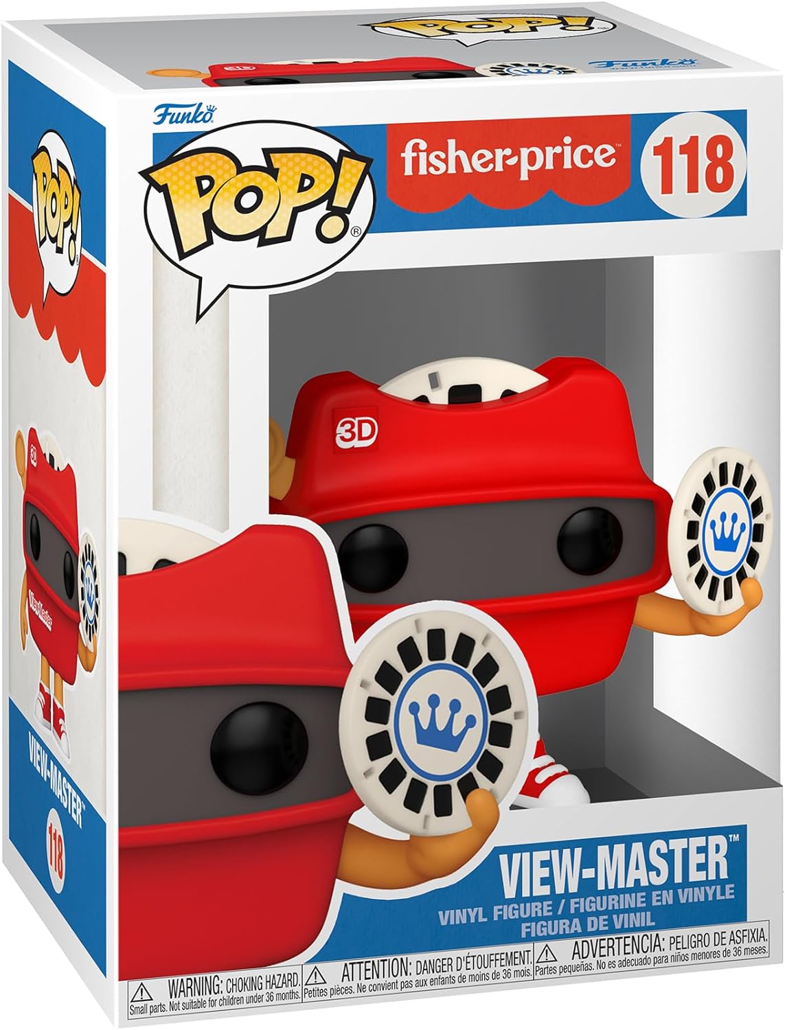 Pop Retro Toys Fisher Price 3.75 Inch Action Figure - View-Master #118 ...