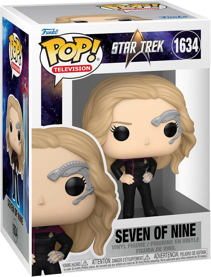 Pop Television Star Trek 3.75 Inch Action Figure - Seven of Nine #1634 ...