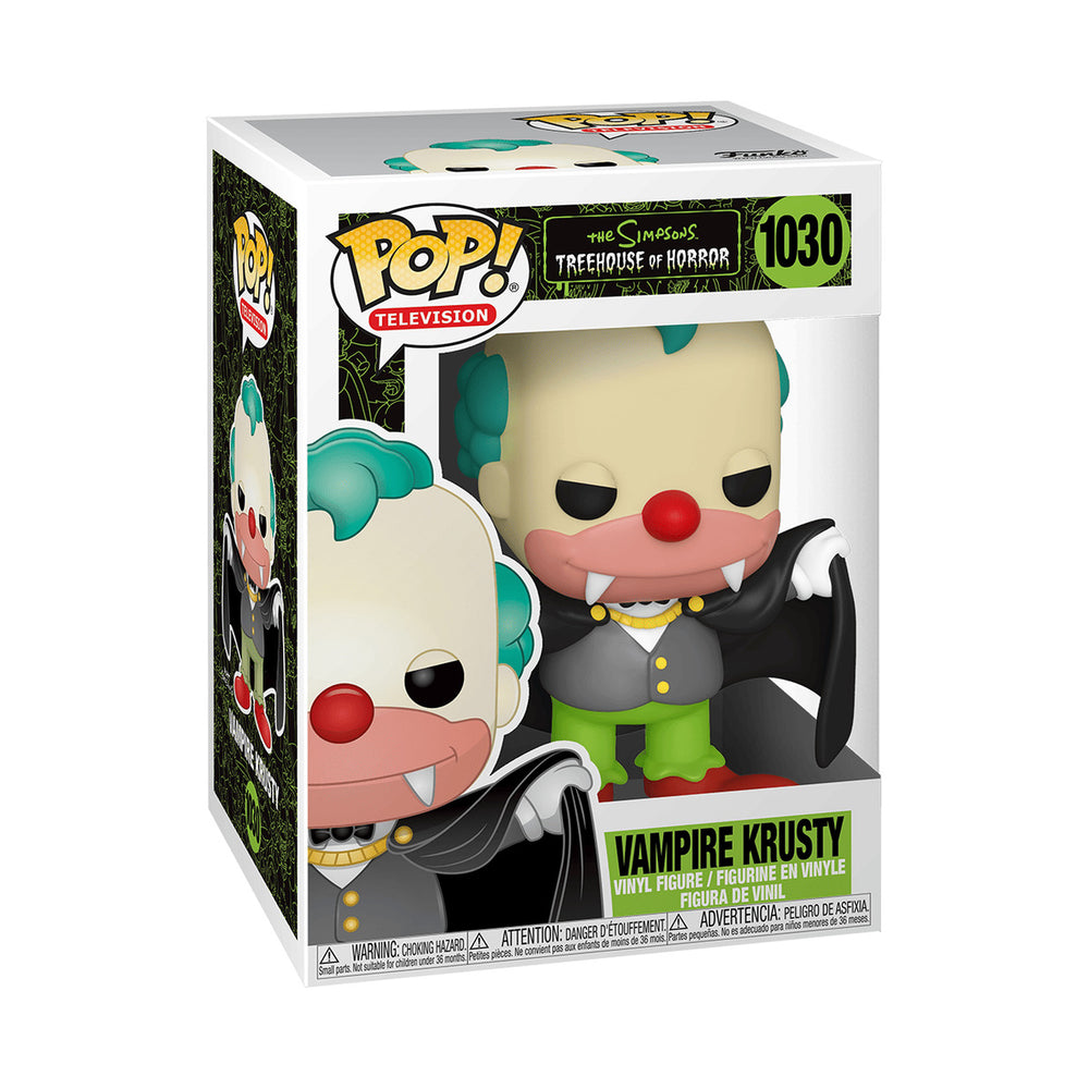 Pop Television The Simpsons 3.75 Inch Action Figure - Vampire Krusty ...