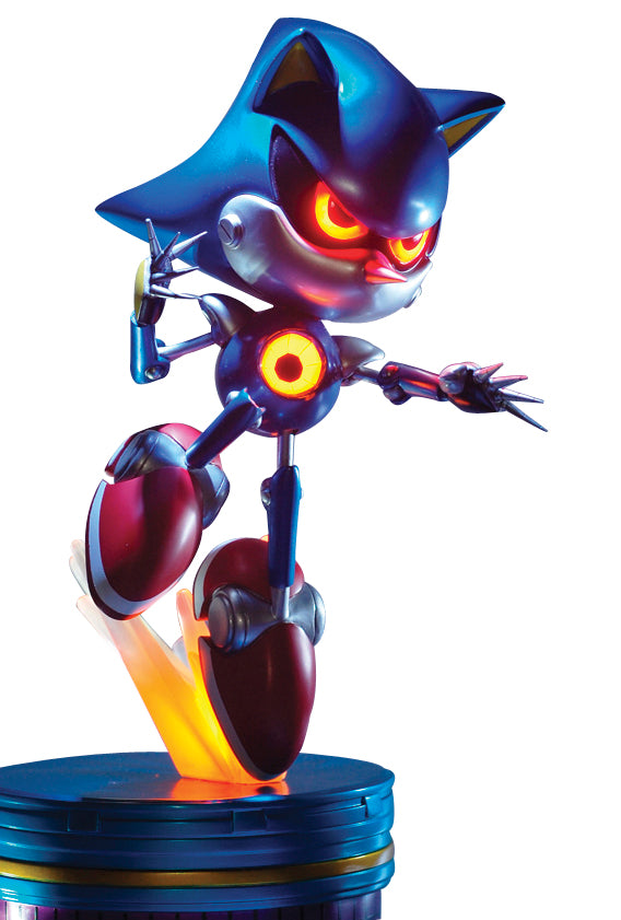 Sonic The Hedgehog 15 Inch Statue Figure - Metal Sonic Statue| Cmdstore