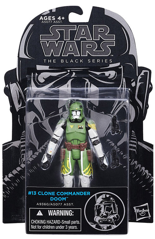 Star Wars Black 3.75 Inch Action Figure (2015 Wave 1) - Clone Commande ...