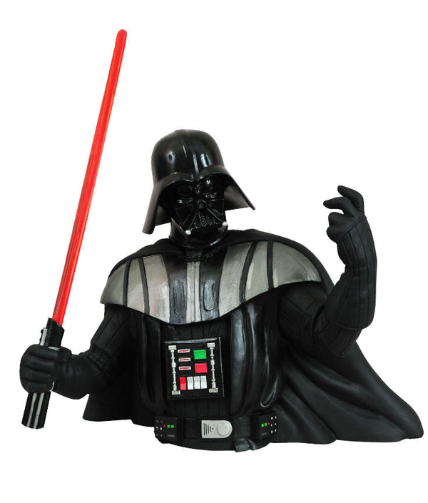 Star Wars 9 Inch Bust Bank Bust Bank - Darth Vader Bust Bank| Cmdstore