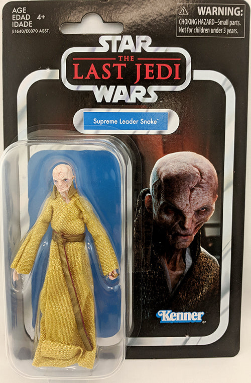 Star Wars The Vintage Collection 3.75 Inch Action FIgure 2018 Wave 1 Supreme Leader Snoke VC121 Sub Standard Packaging