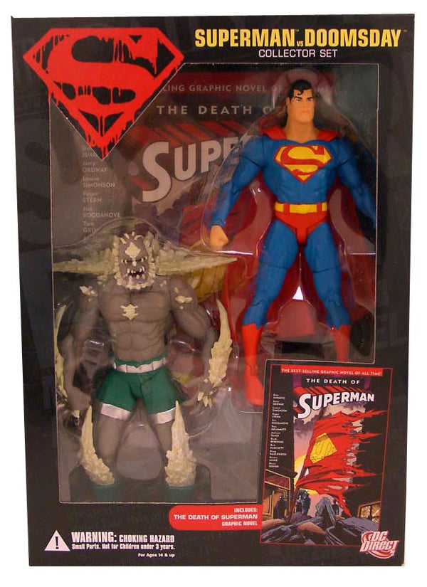 Superman vs Doomsday Action Figures Series 1: Superman vs Doomsday Two ...