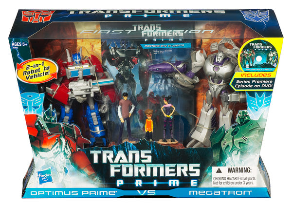 Transformers Prime Optimus Prime Vs Megatron Toy