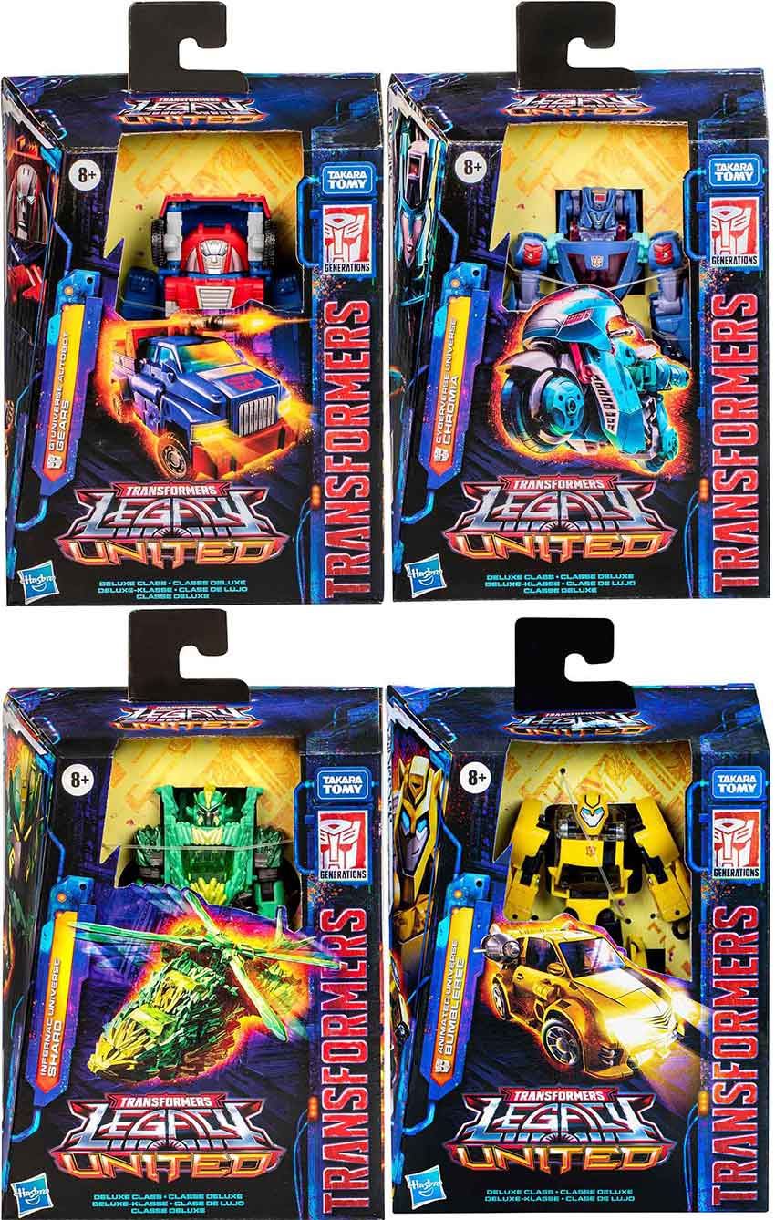Transformers Legacy United 6 Inch Action Figure Deluxe Class (2024 Wav ...