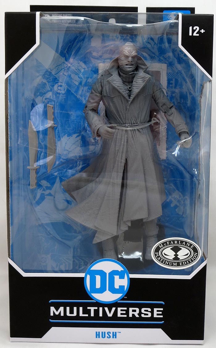 DC Multiverse Comic 7 Inch Action Figure Hush Exclusive - Hush Platinu ...