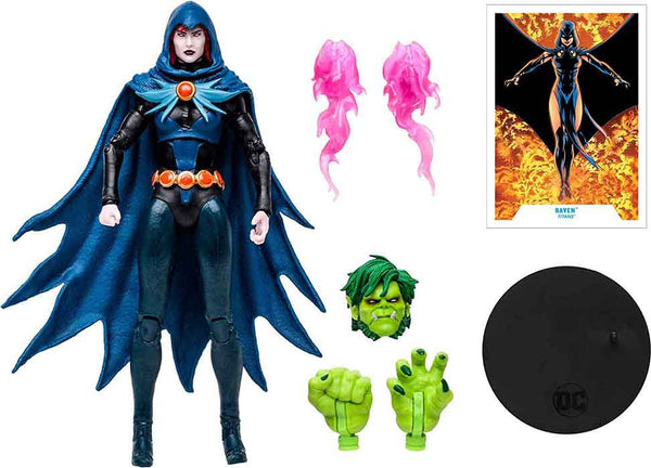 DC Multiverse Teen Titans 7 Inch Action Figure BAF Beast Boy - Raven ...